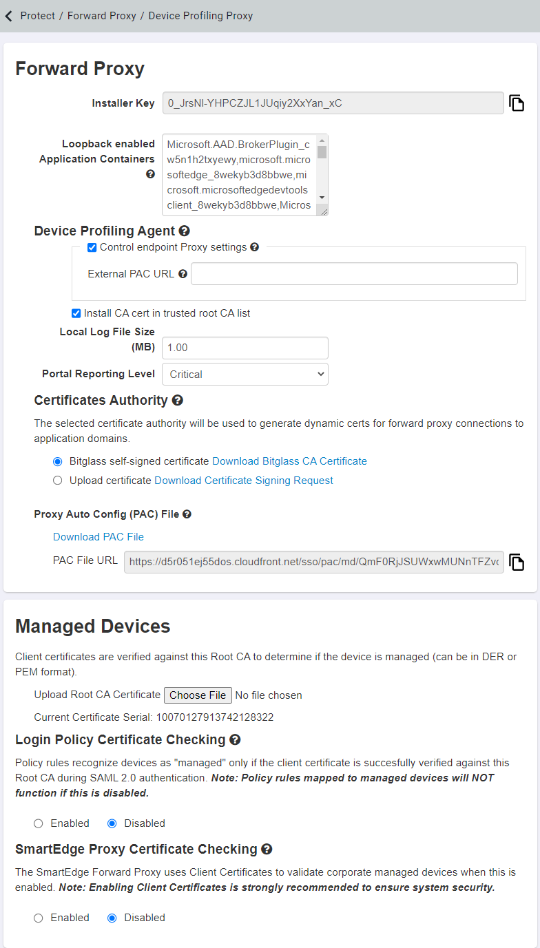 Device Profiling Proxy